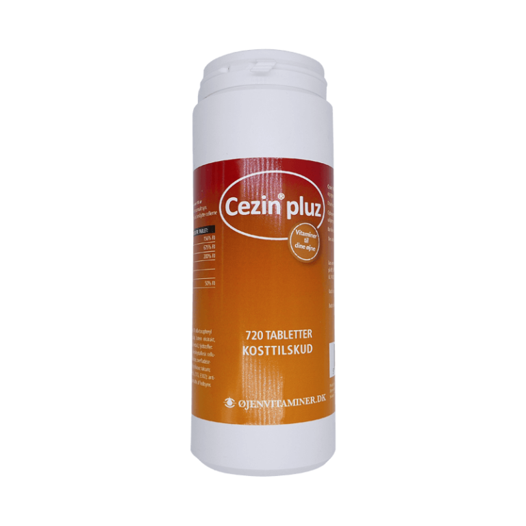 Cezin pluz kosttilskud | 720 tabletter - Oejenpleje